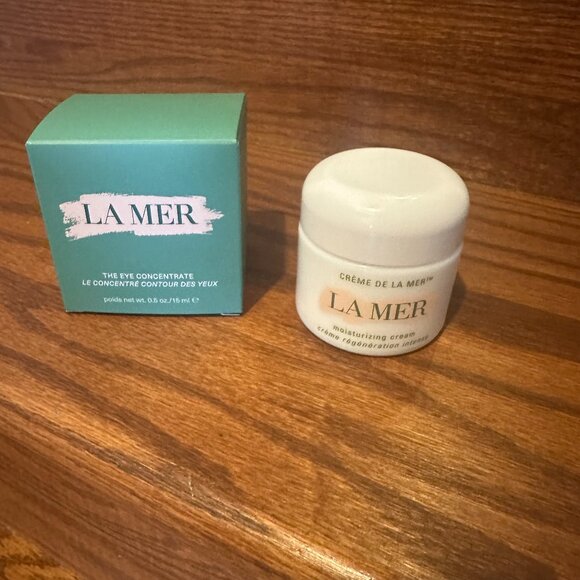 La Mer | Skincare | Empty La Mer Jar And The Eye Concentrate Set | Poshmark